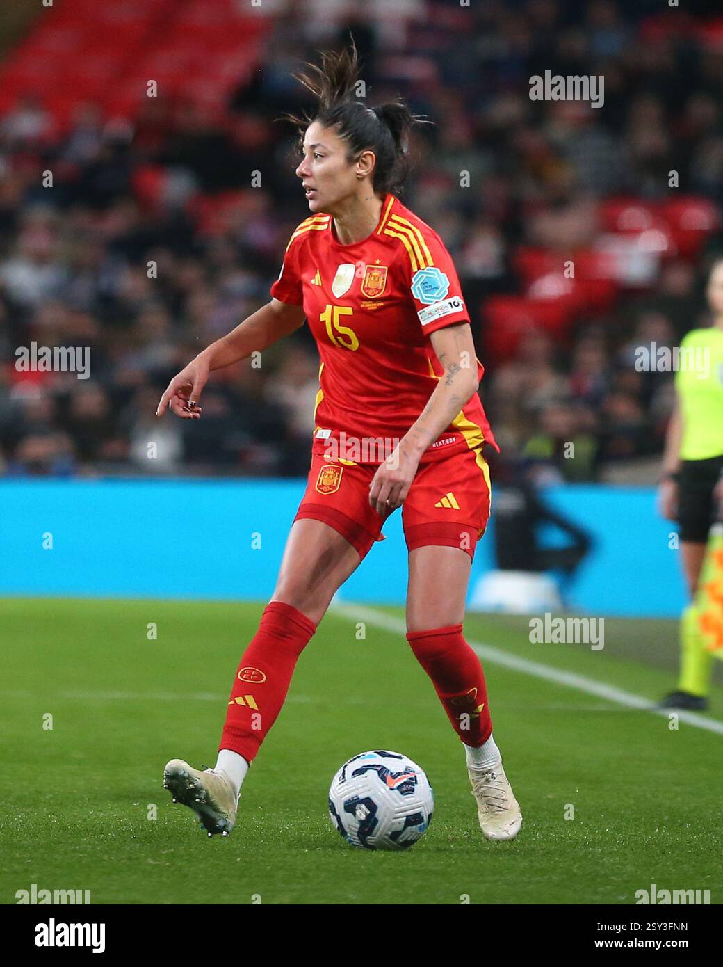 North London, United Kingdom. 26 February, 2025. Leila Ouahabi of Spain ...