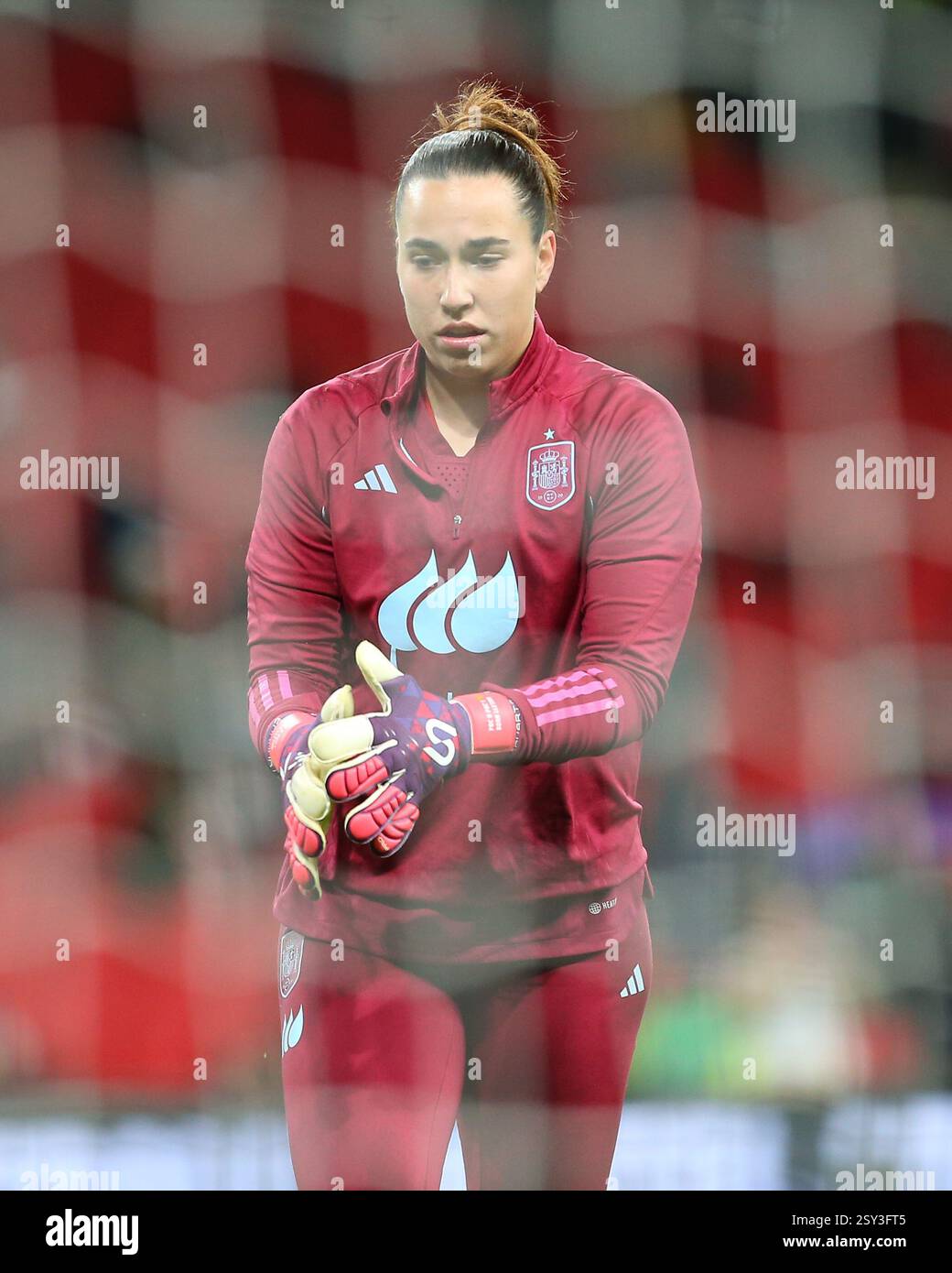 North London, United Kingdom. 26 February, 2025. Catalina Coll of Spain ...