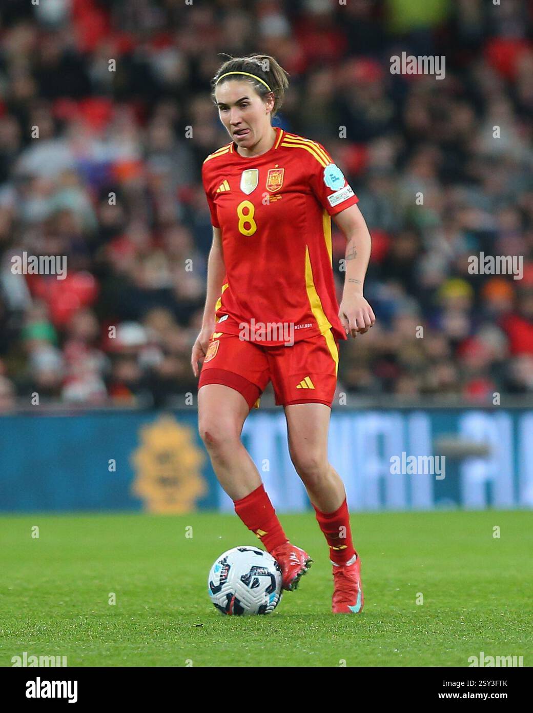 North London, United Kingdom. 26 February, 2025. Mariona Caldentey of ...