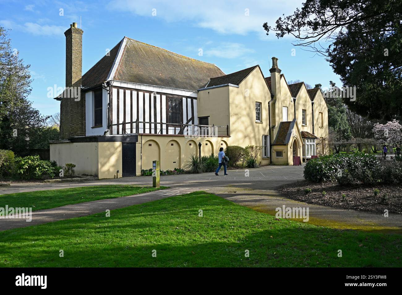 Prittlewell Priory at Priory Park, Prittlewell, City of Southend ...