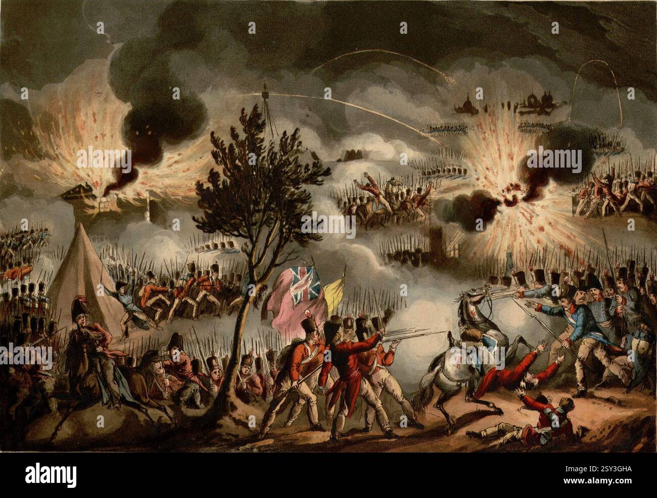 The Battle of Bayonne (14 April 1814), the last major battle of the ...