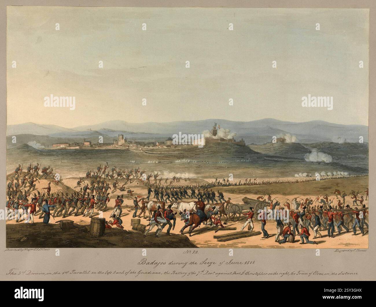 The second siege of Badajoz (22 April – 12 May and 18 May – 10 June ...