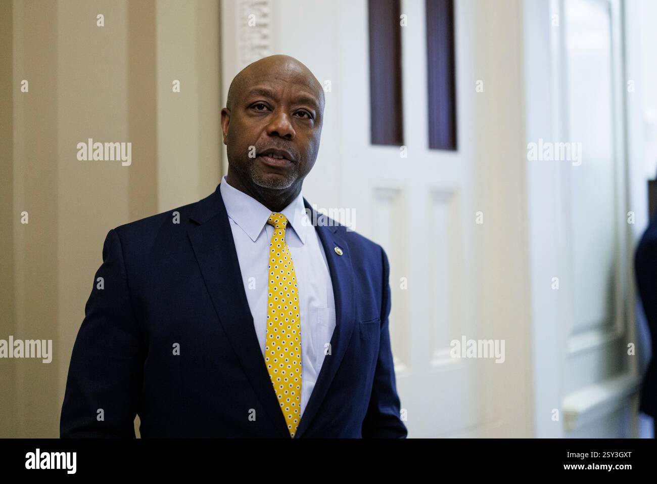 United States Senator Tim Scott (Republican of South Carolina) arrives ...