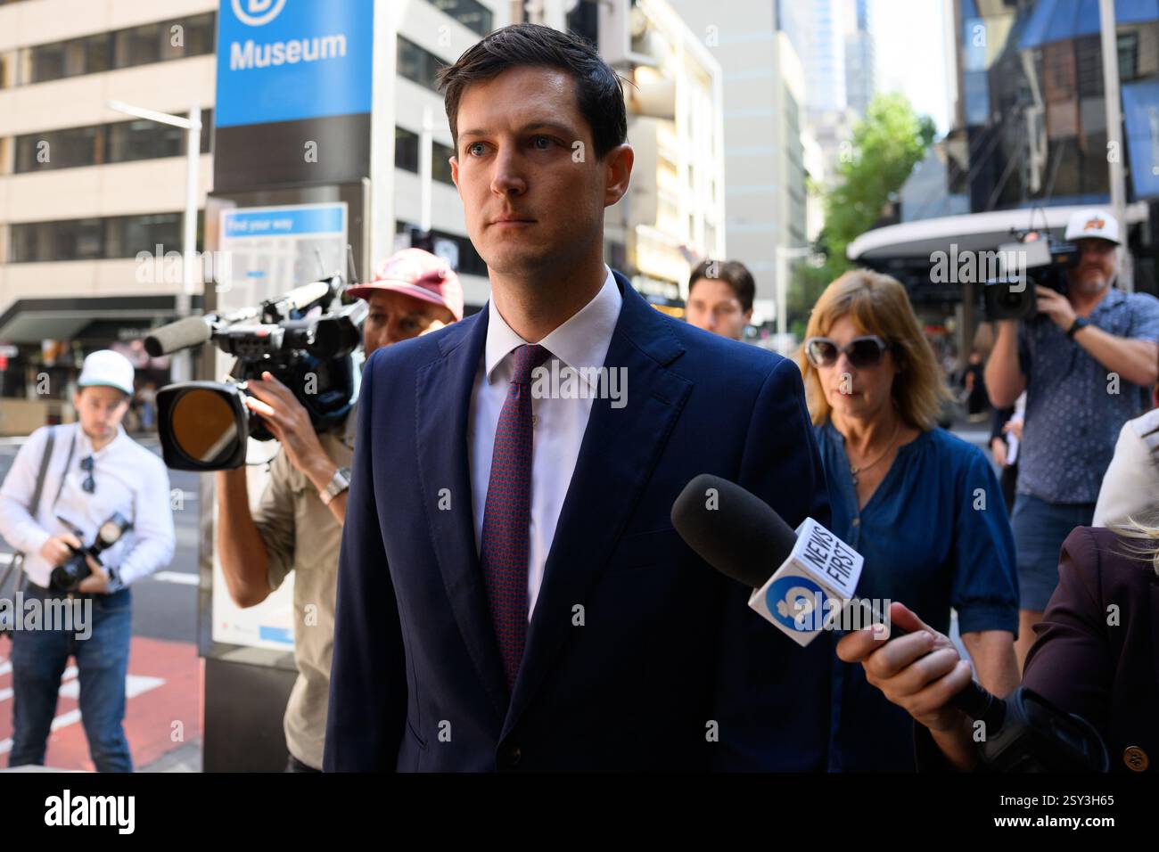 Sydney, Australia. 27th Feb, 2025. Former NSW State Liberal MP Roderick ...