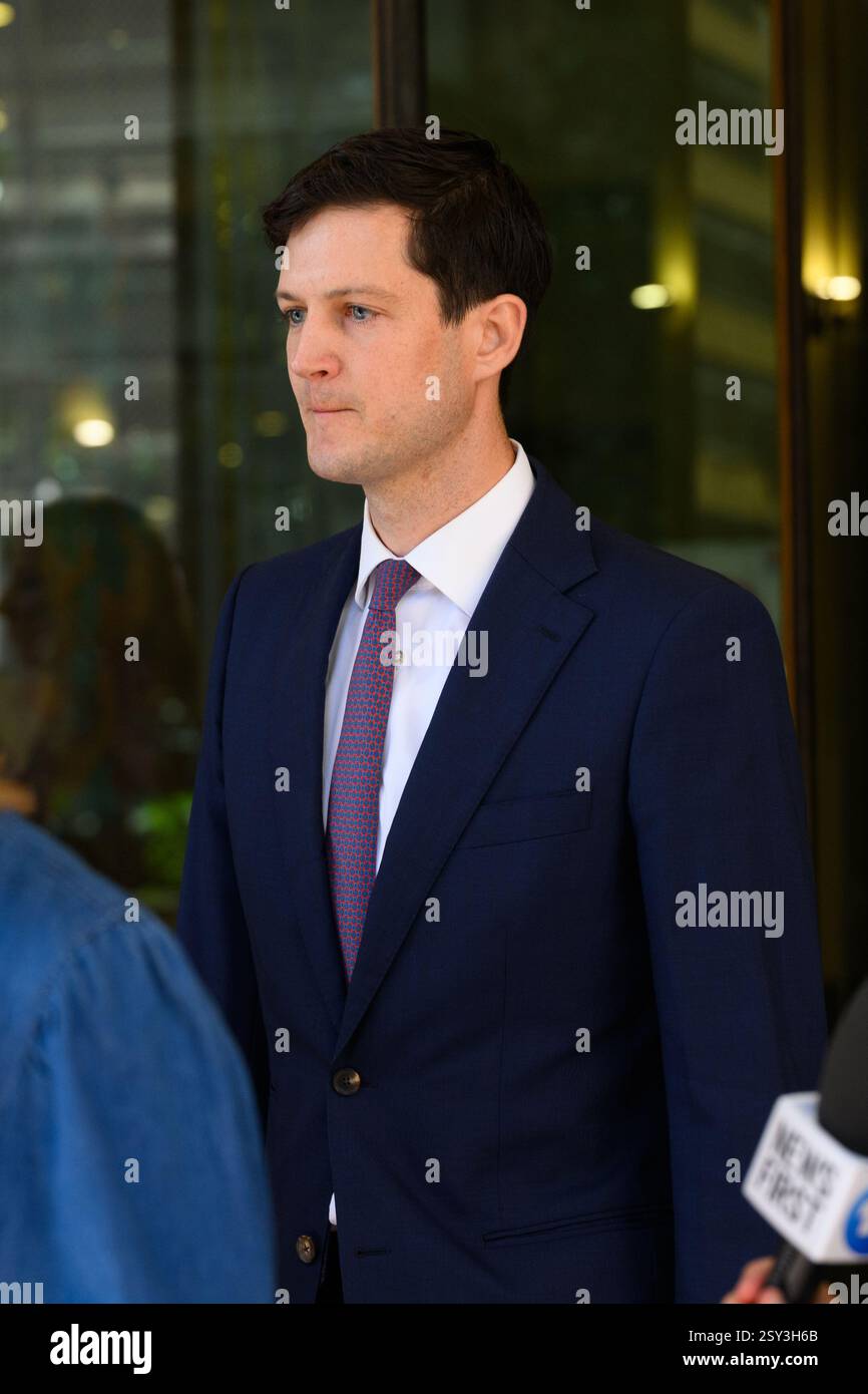 Sydney, Australia. 27th Feb, 2025. Former NSW State Liberal MP Roderick ...