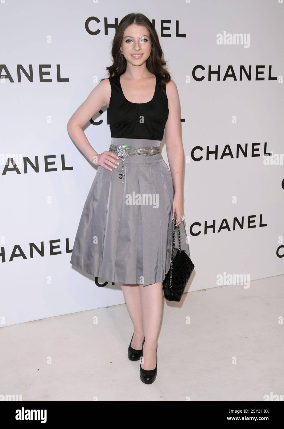 MICHELLE TRACHTENBERG at The Chanel Boutique Opening on Robertson Blvd ...