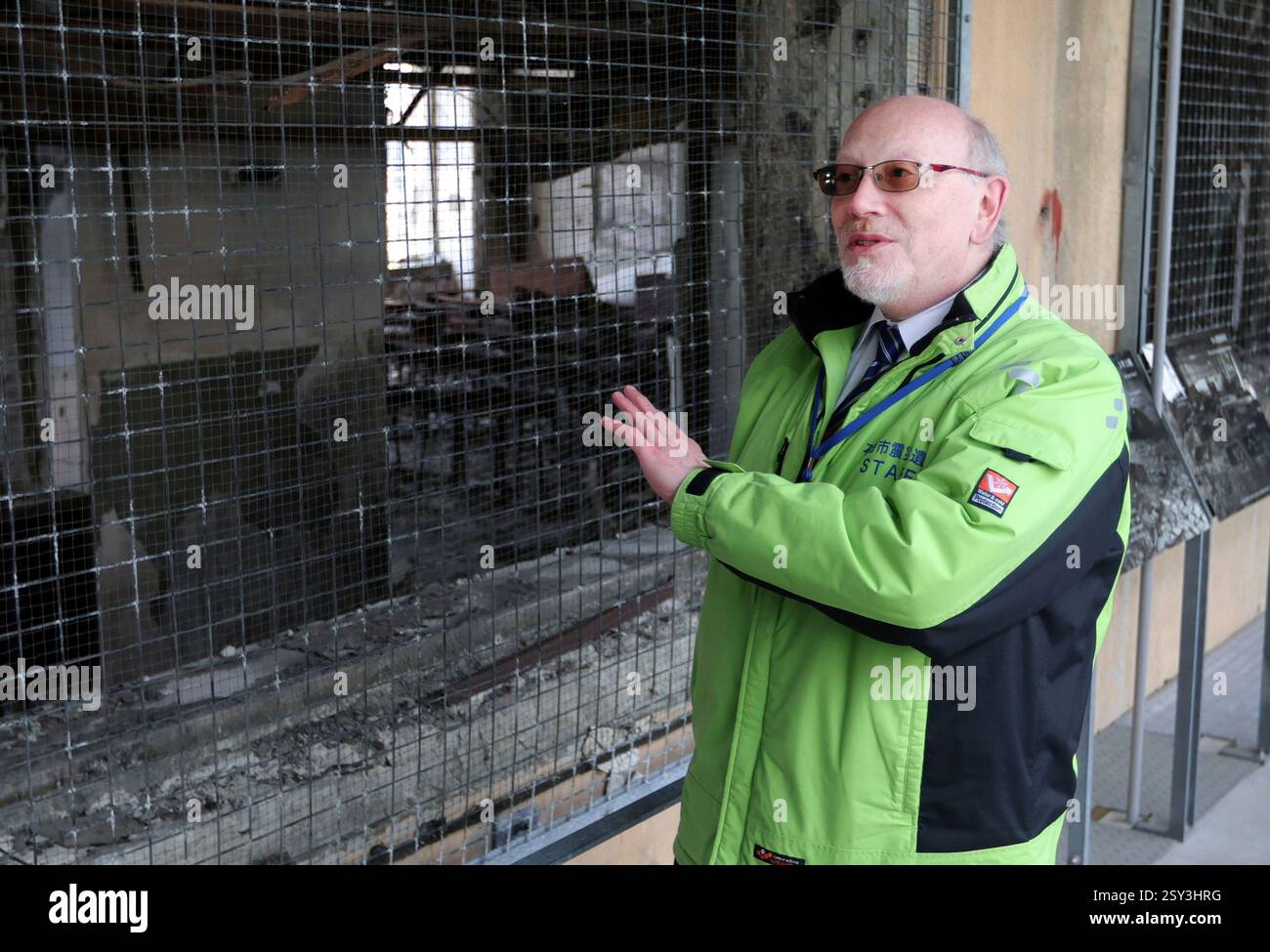 British Richard Halberstadt, Director of Ishinomaki City Kadonowaki ...