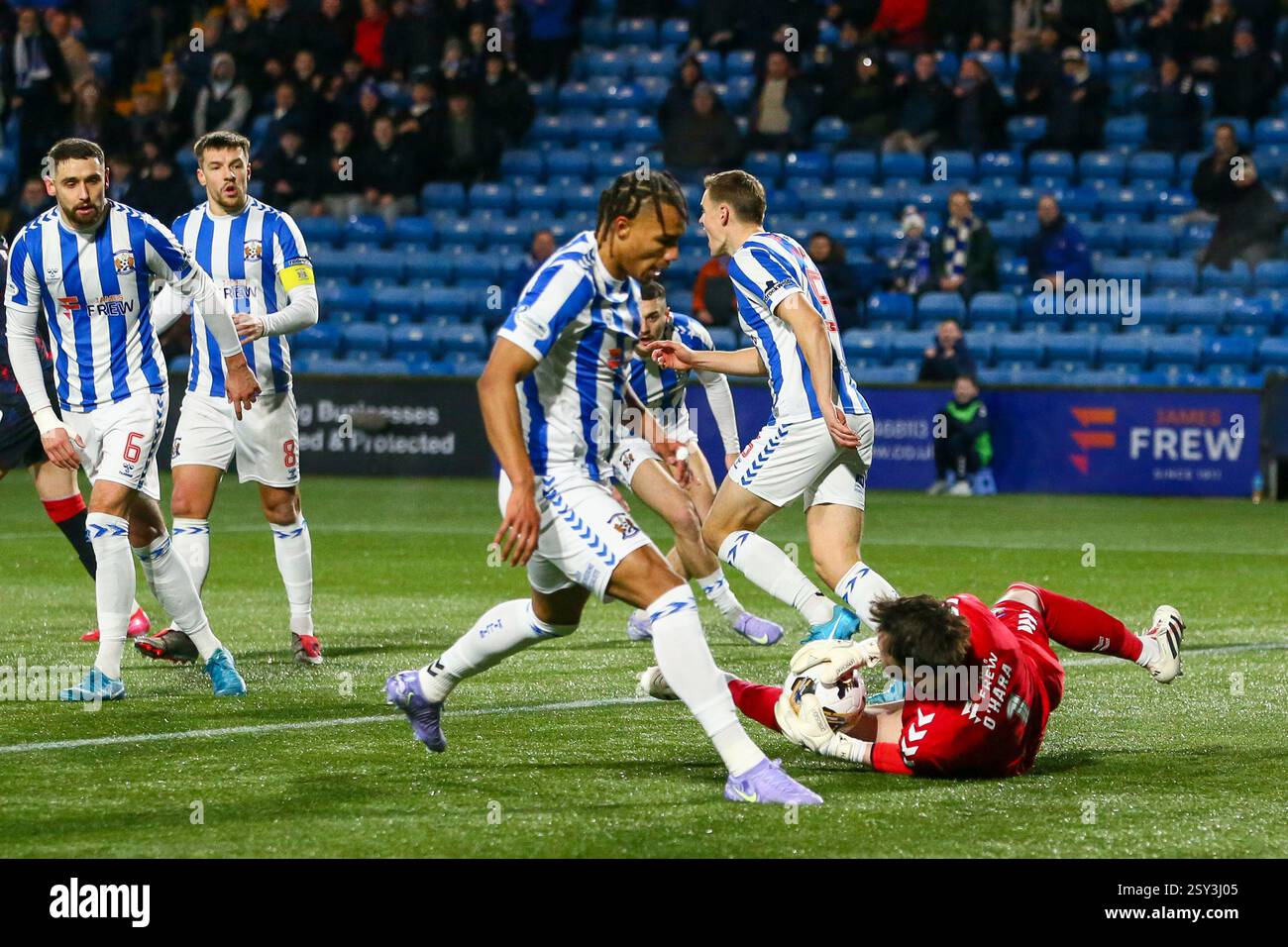 Kilmarnock, UK. 26th Feb, 2025. Kilmarnock FC played against Rangers FC ...