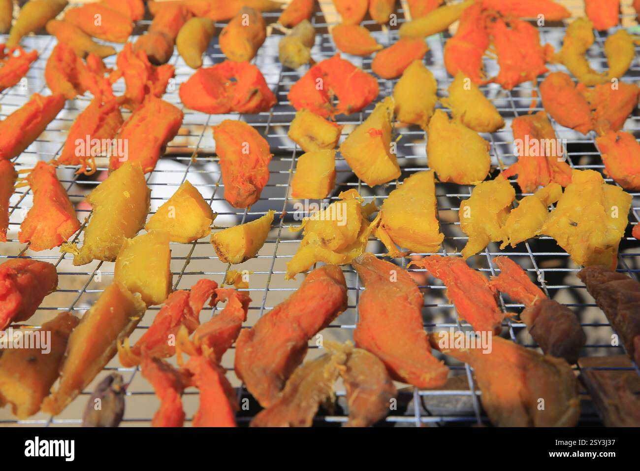 Dried sweet potatoes, photographed up close, very fresh Stock Photo - Alamy
