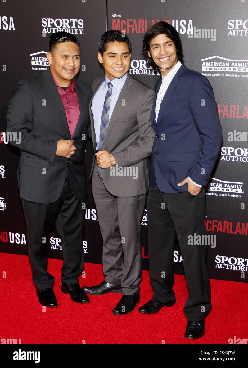 Ramiro Rodriguez, Rafael Martinez and Michael Aguero at the Los Angeles ...