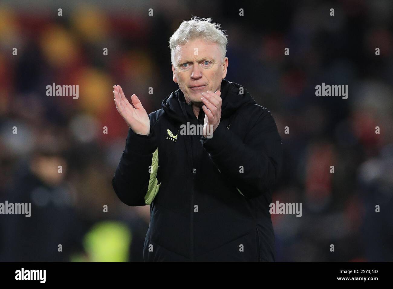 Brentford, UK. 26th Feb, 2025. David Moyes (Manager) of Everton ...