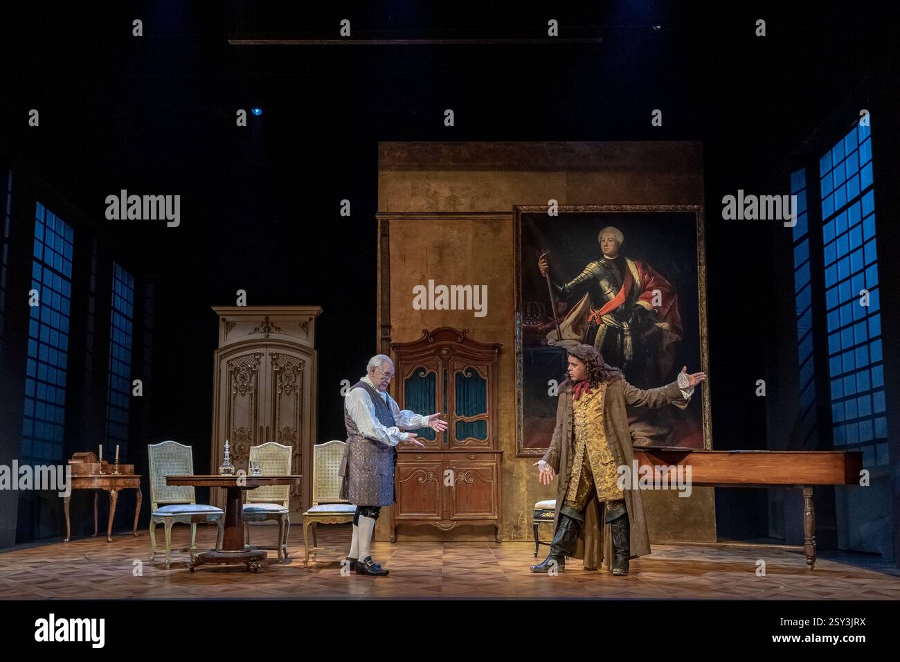 Brian Cox as Johann Sebastian Bach in ‘The Score’ play by Oliver Cotton ...
