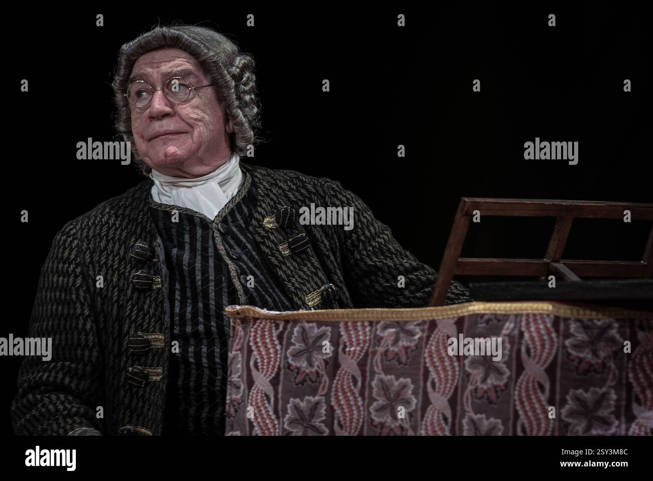 Brian Cox as Johann Sebastian Bach in ‘The Score’ play by Oliver Cotton ...