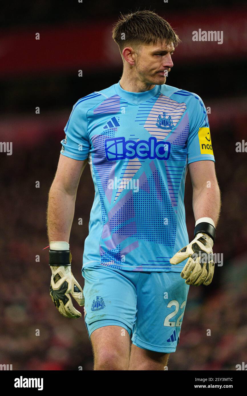 Newcastle United's Nick Pope during the Premier League match between ...