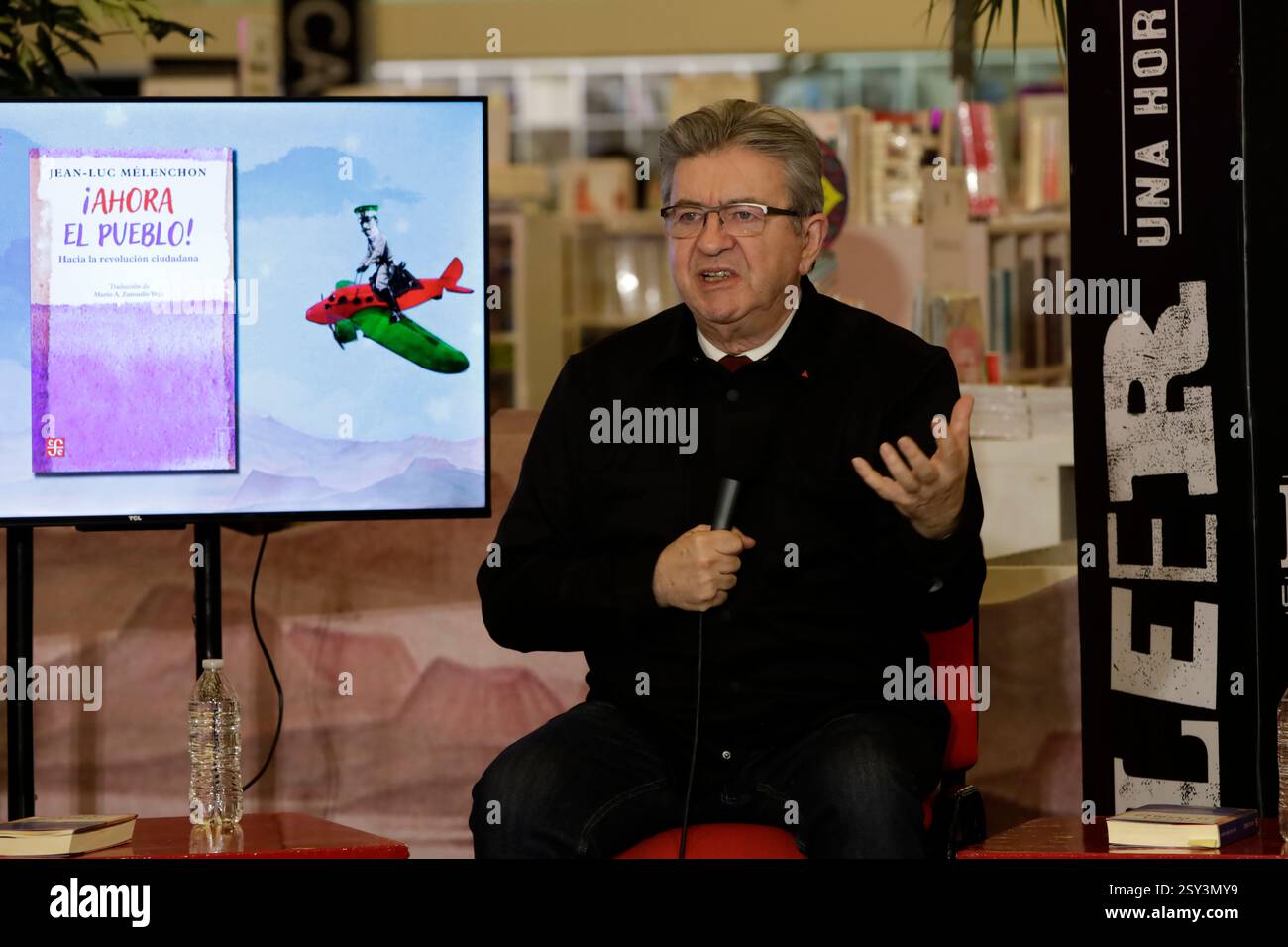 Mexico City, Mexico. 25th Feb, 2025. French politician Jean-Luc ...