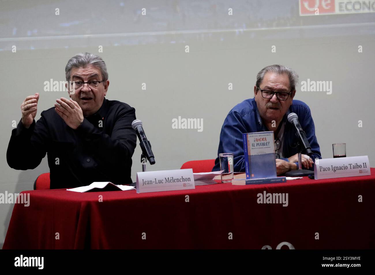 Mexico City, Mexico. 25th Feb, 2025. French politician Jean-Luc ...