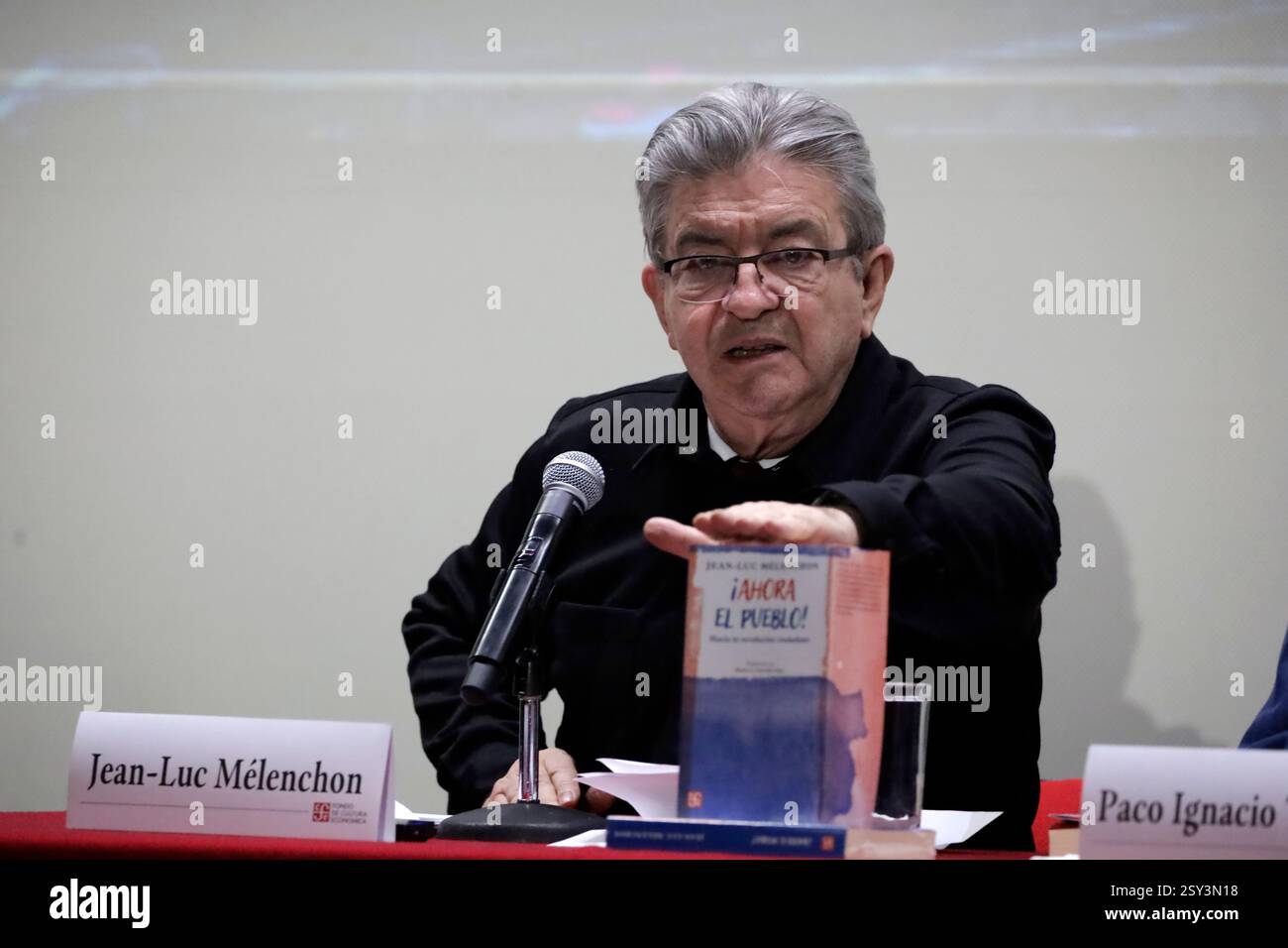 Mexico City, Mexico. 25th Feb, 2025. French politician Jean-Luc ...