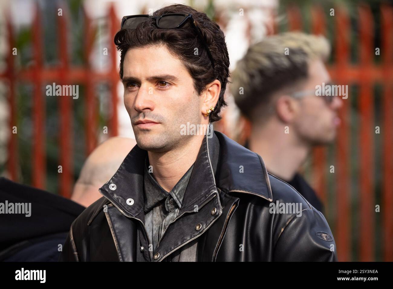 Marc Forne is seen leaving he Diesel fashion show during the Milan ...