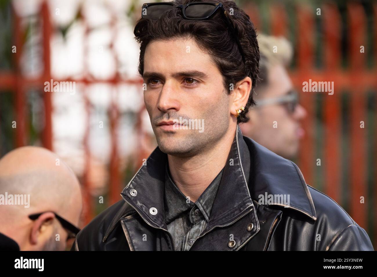 Marc Forne is seen leaving he Diesel fashion show during the Milan ...