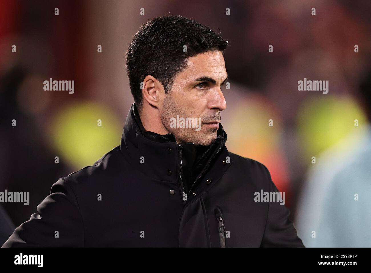 Mikel Arteta, Manager of Arsenal during the Nottingham Forest FC v ...