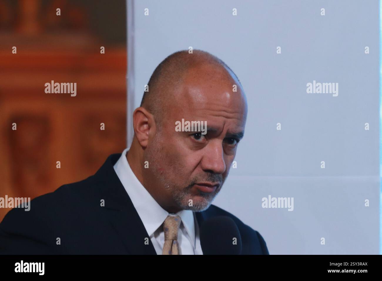Mexico City, Mexico. 26th Feb, 2025. Jesús Esteva Medina, Secretary of ...