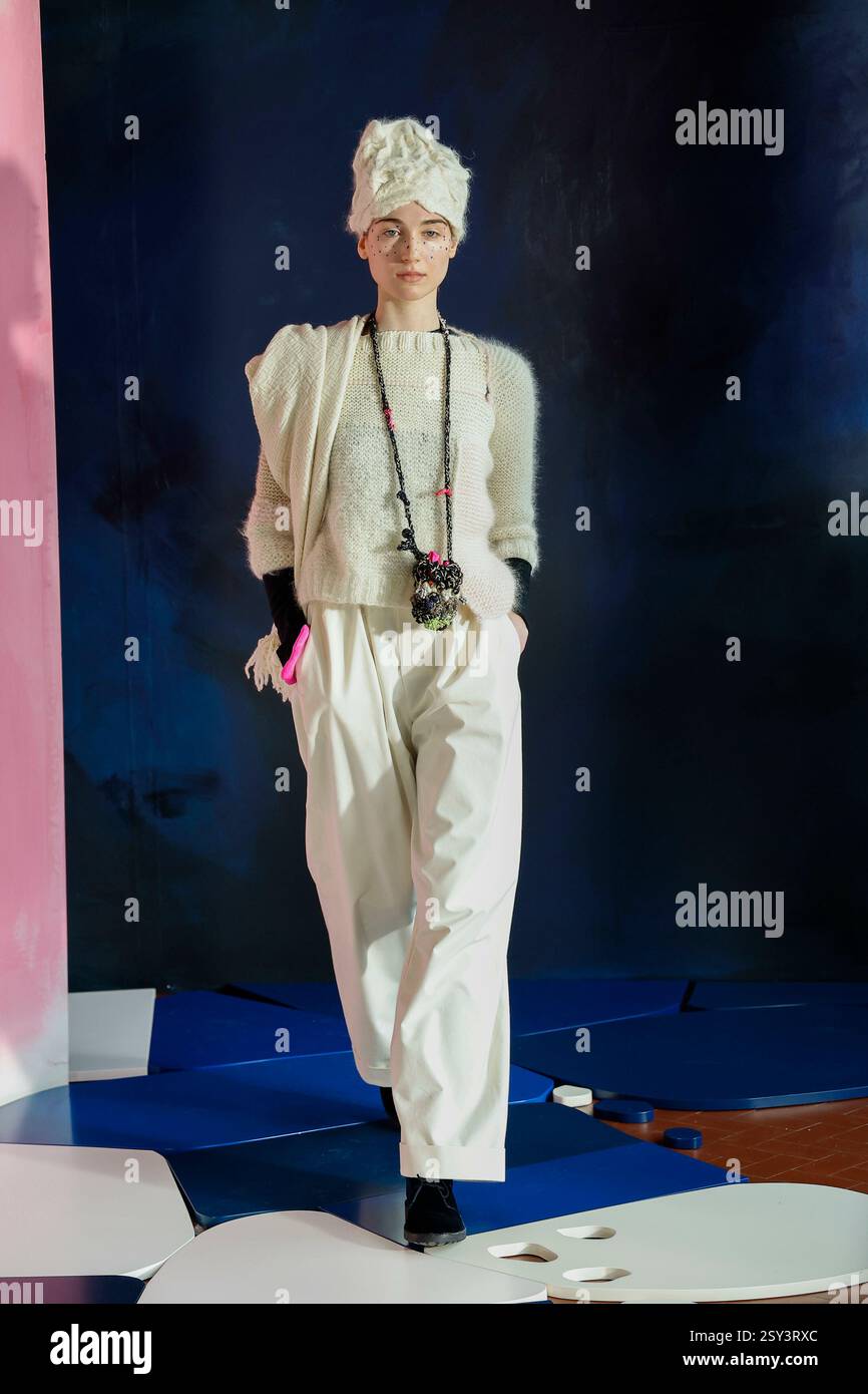 Milan, Italien. 26th Feb, 2025. DANIELA GRECIS Autumn-Winter 2025 ...