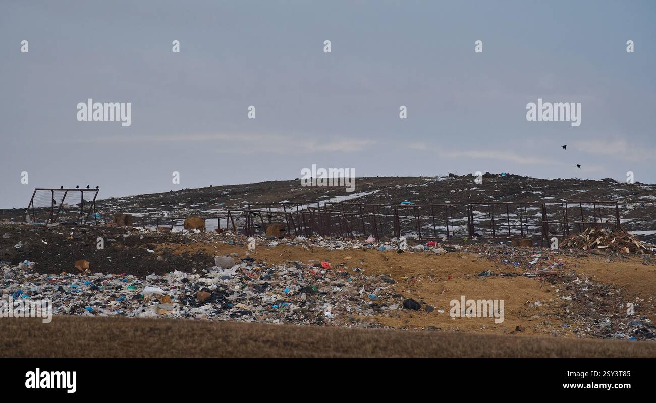 The Prairie Green Landfill in Stony Mountain, Man., is shown on ...