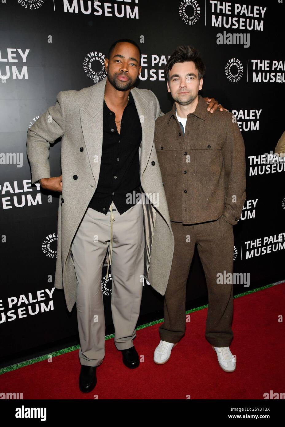 Jay Ellis, left, and Drew Tarver attend a special screening of Netflix ...