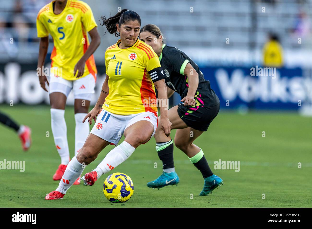 SAN DIEGO, CA - FEBRUARY 26: Colombia midfielder Catalina Usme (11 ...