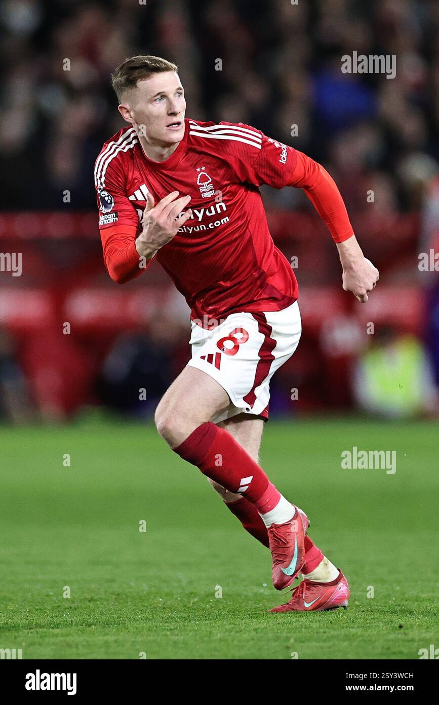 Nottingham, UK. 26th Feb, 2025. Elliot Anderson of Nottingham Forest ...