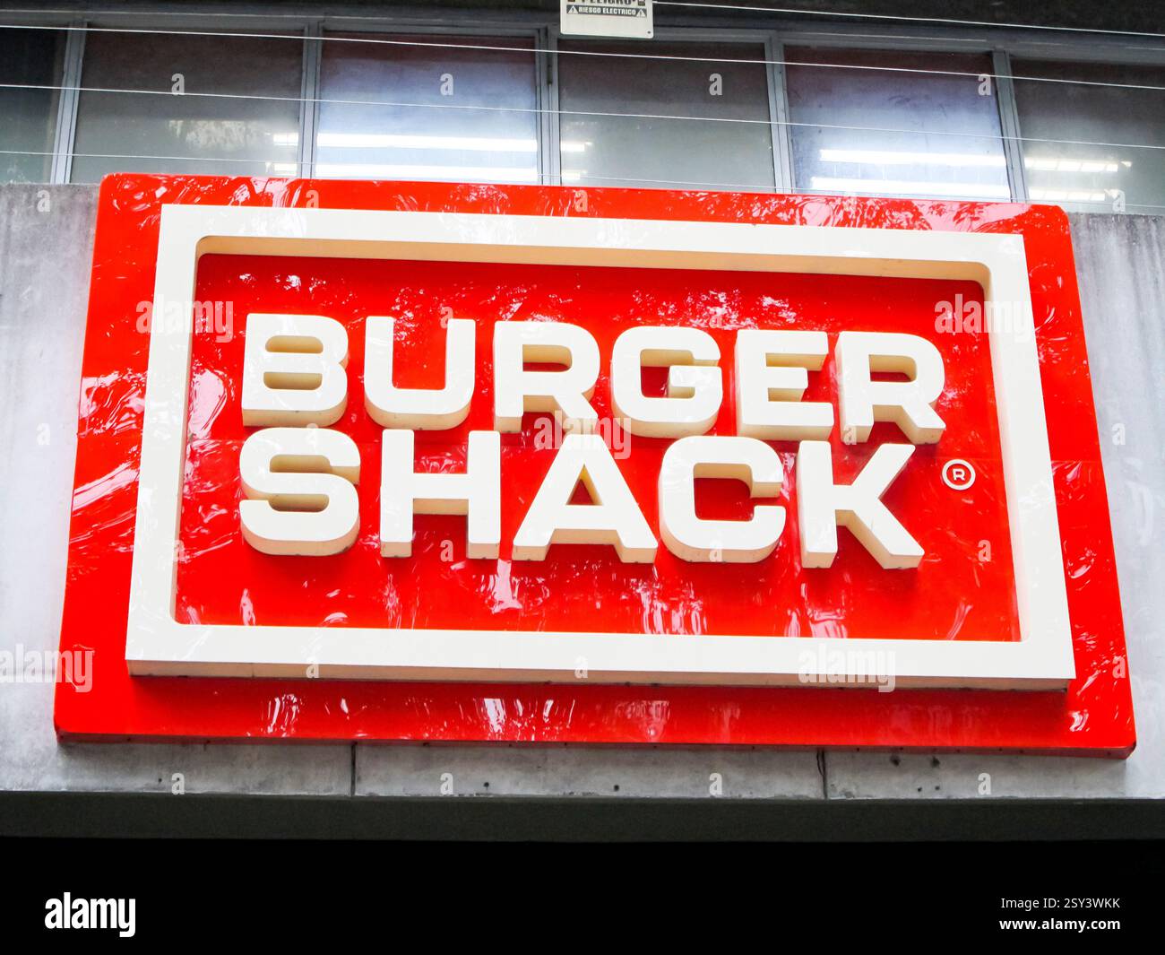 Burger Shack fast food chain.Editorial, editorial illustrative ...