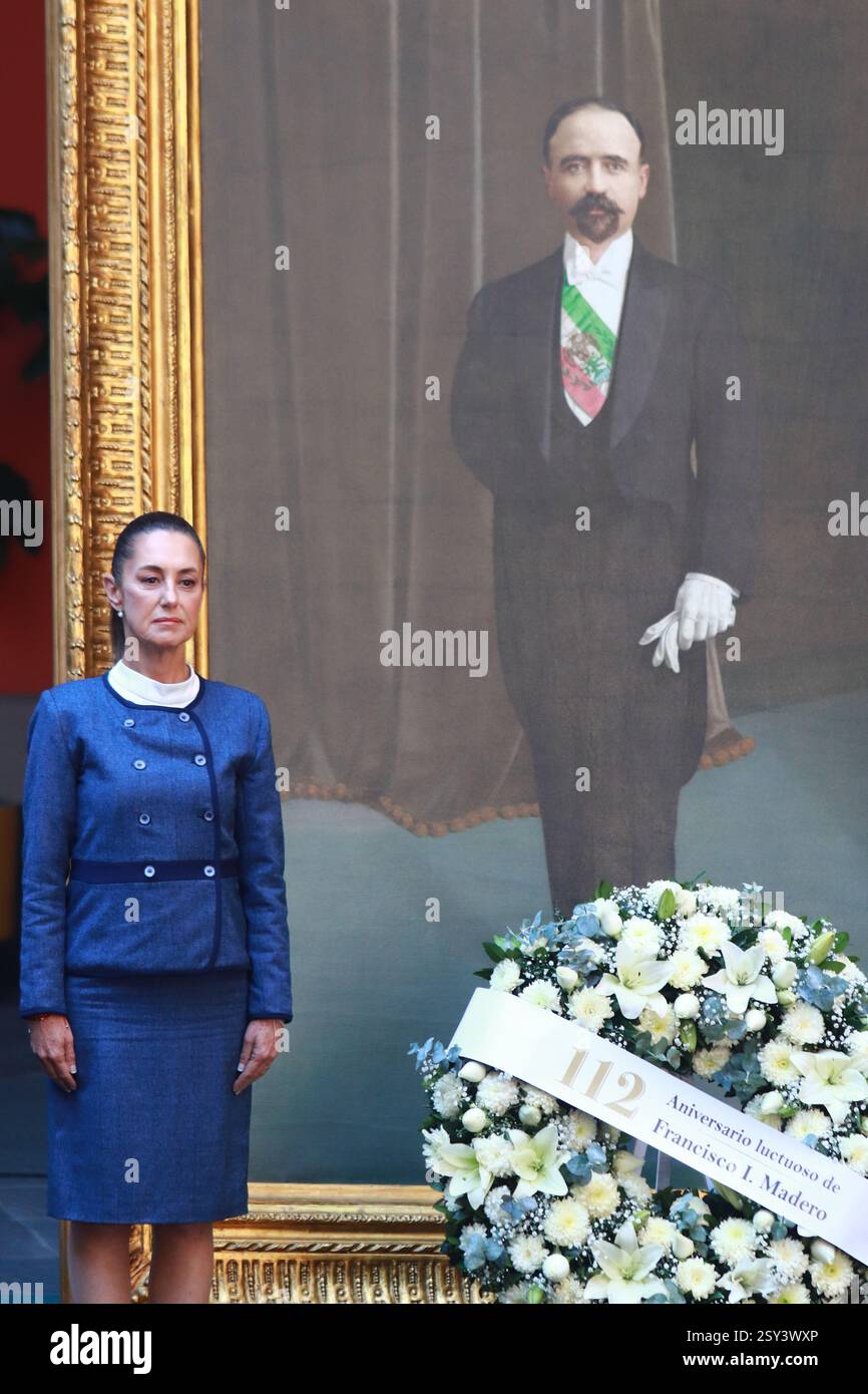 Mexico City, Mexico. 26th Feb, 2025. Mexico's President Claudia ...