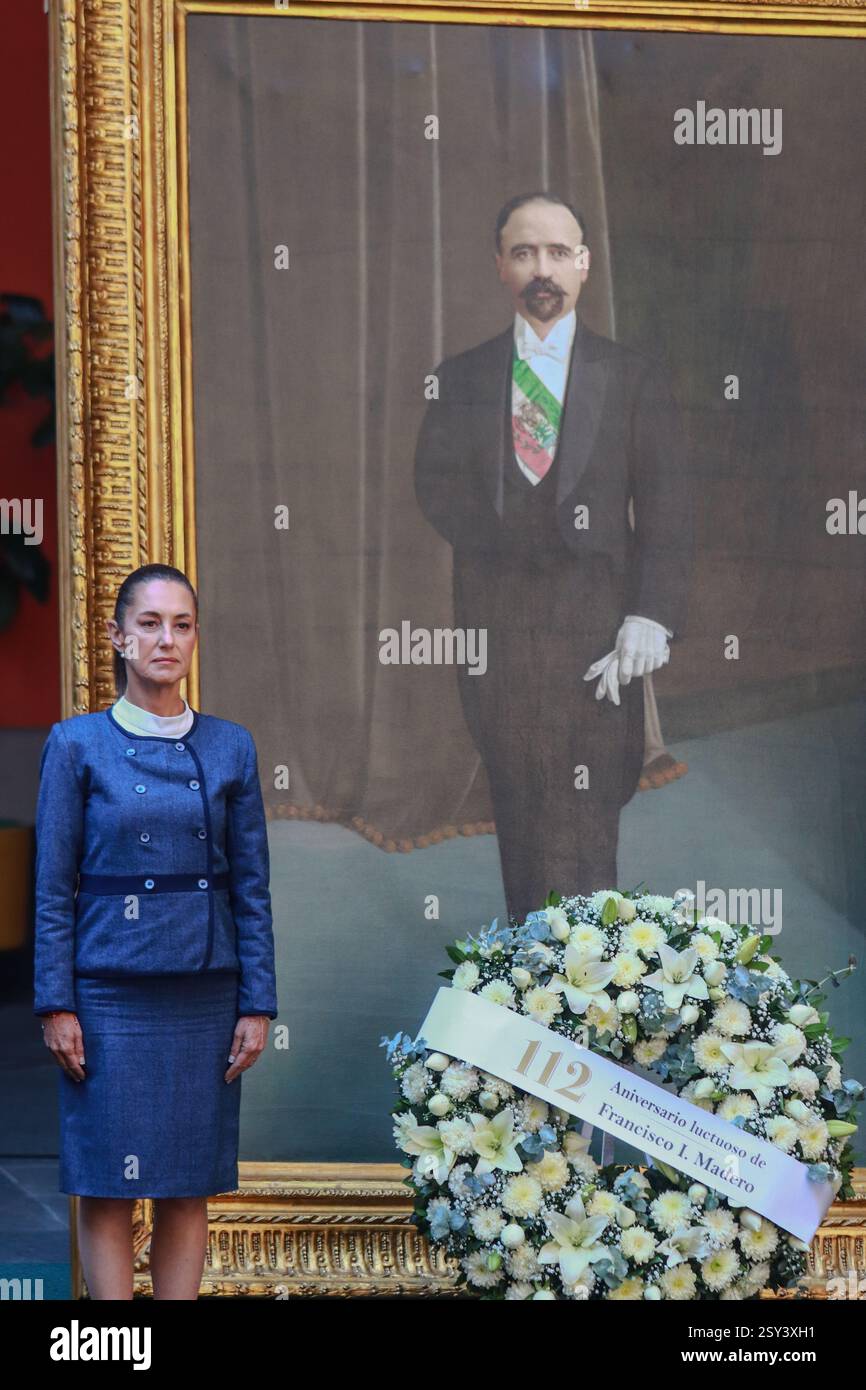 Mexico City, Mexico. 26th Feb, 2025. Mexico's President Claudia ...