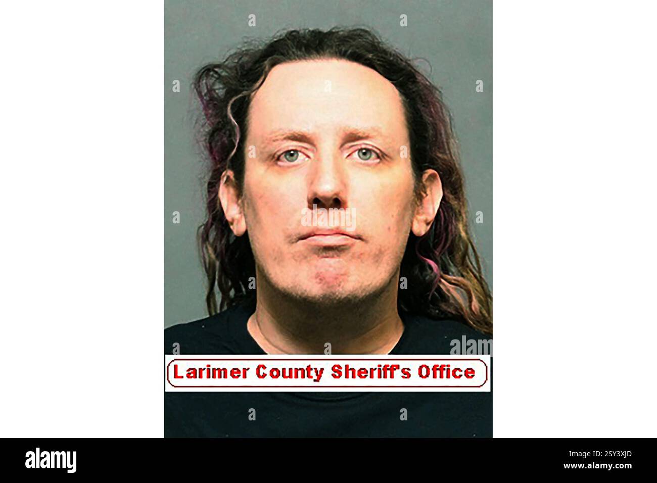 This Tuesday, Feb. 25, 2025 booking photo provided by the Larimer County Sheriff's Office shows ...