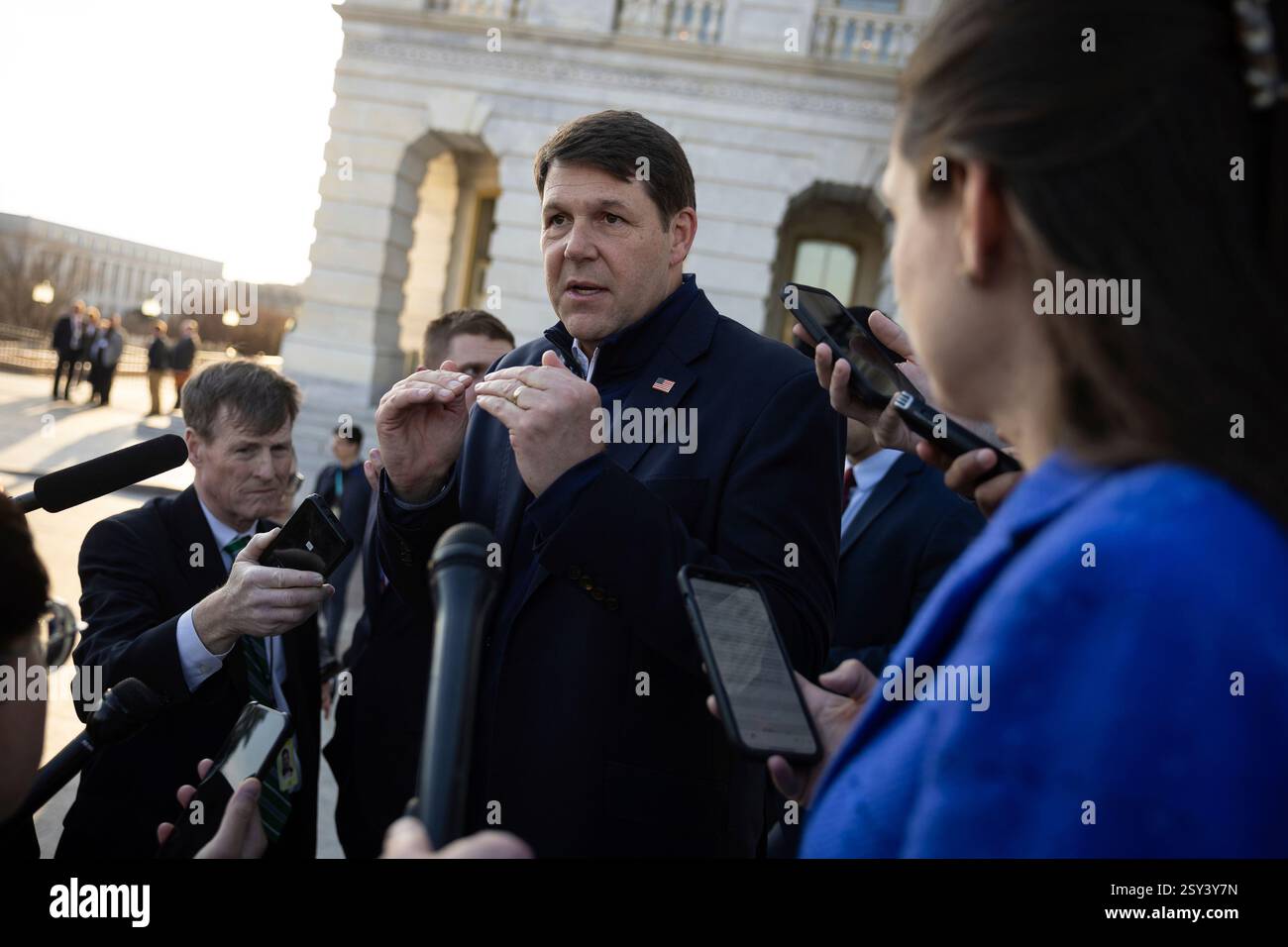 House Budget Committee Chair Jodey Arrington (R-Texas) speaks with ...