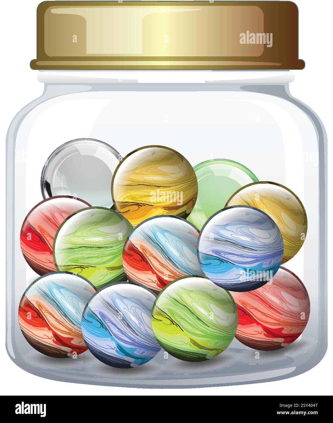 Jar of marbles hi-res stock photography and images - Alamy