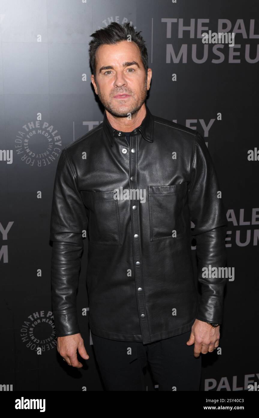 New York, USA. 26th Feb, 2025. Justin Theroux attends PaleyLive: Kate ...