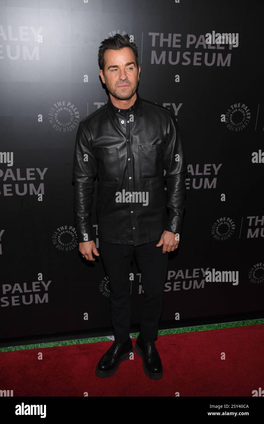 New York, USA. 26th Feb, 2025. Justin Theroux attends PaleyLive: Kate ...