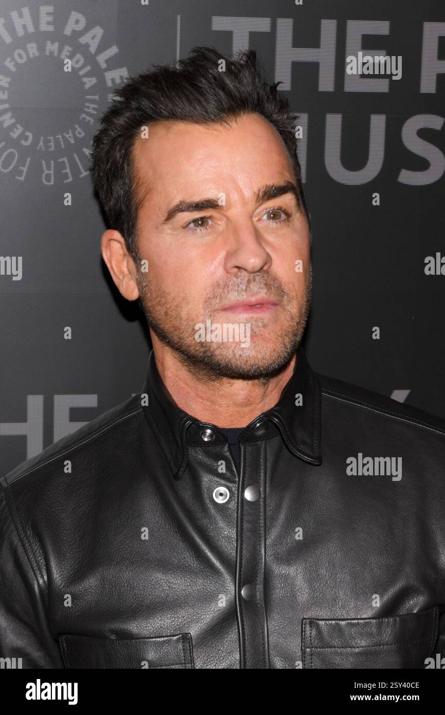 New York, USA. 26th Feb, 2025. Justin Theroux attends PaleyLive: Kate ...
