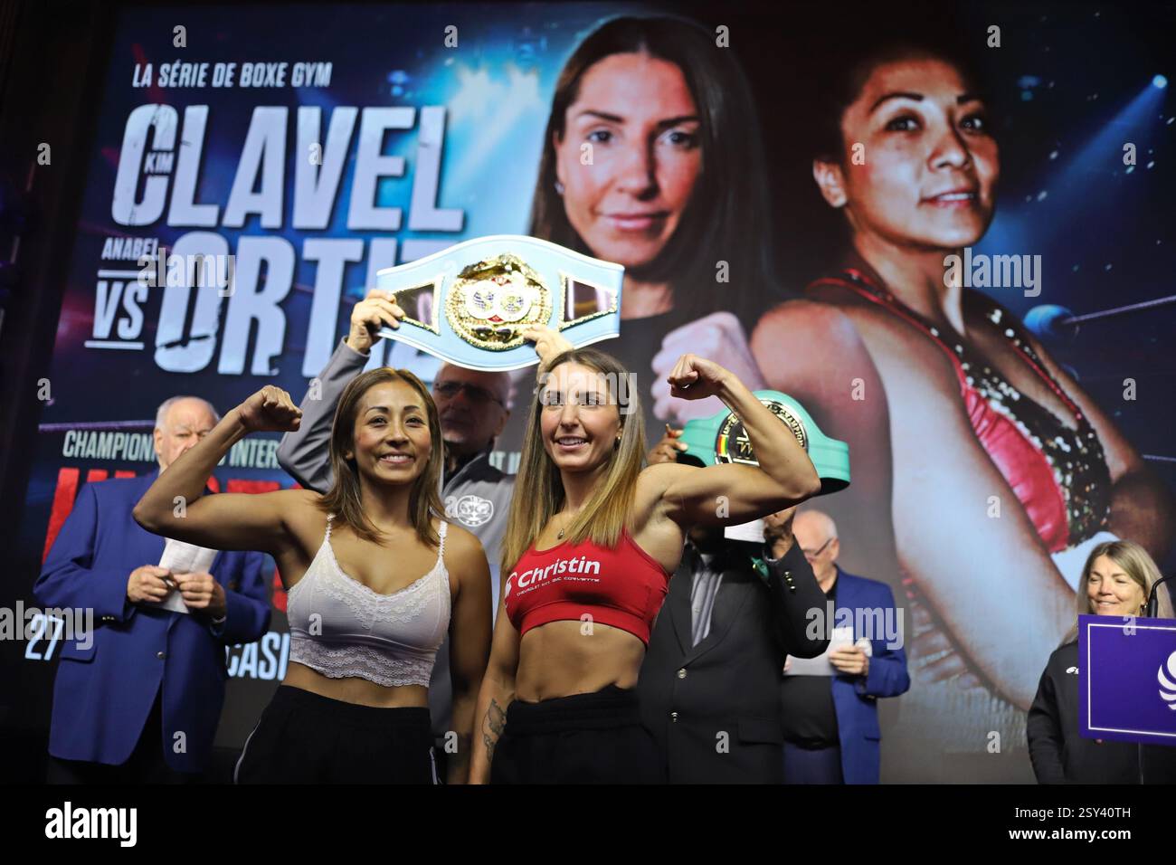 Montreal, Ciudad de Mexico, Canada. 26th Feb, 2025. The weigh-in ...