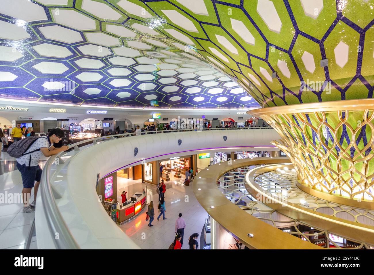 Emirates airline interior hi-res stock photography and images - Alamy