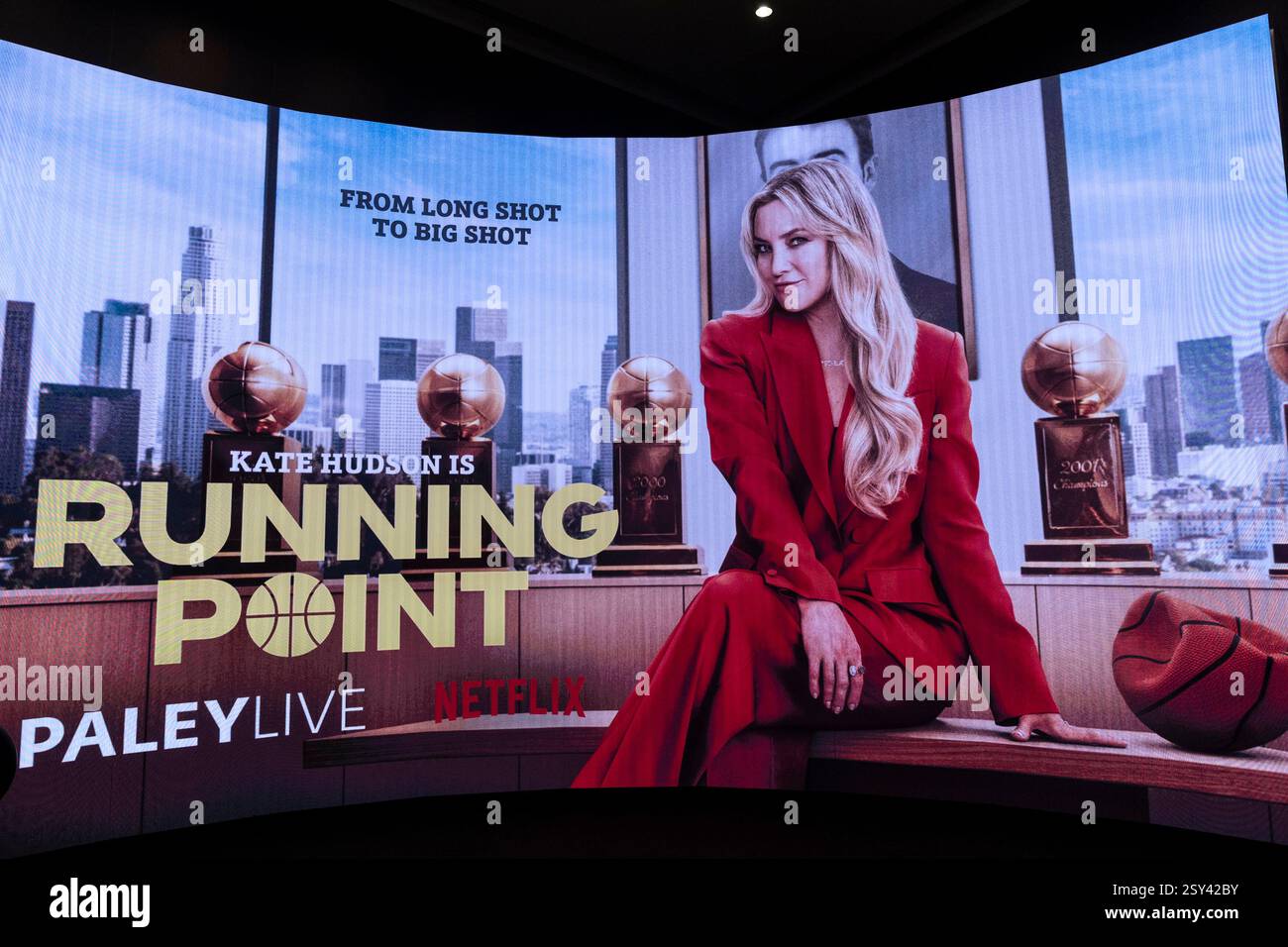 New York, NY, February 26, 2025: Atmosphere during Netflix’s Running ...