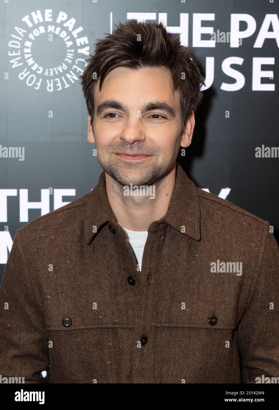 New York, USA. 26th Feb, 2025. Drew Tarver attends Netflix's Running ...