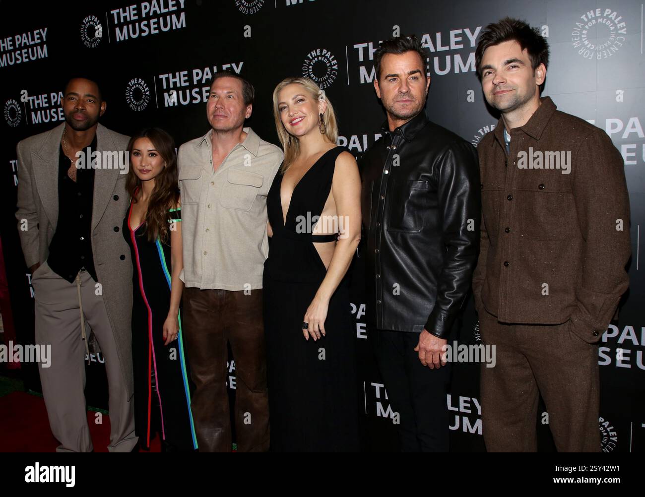 New York City, USA. 26th Feb, 2025. Jay Ellis, Brenda Song, Scott ...