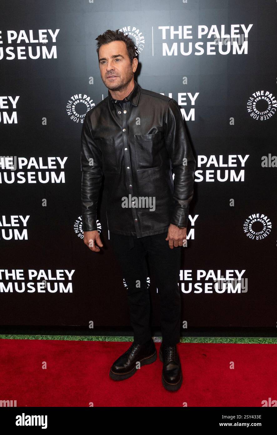 New York, USA. 26th Feb, 2025. Justin Theroux attends Netflix's Running ...