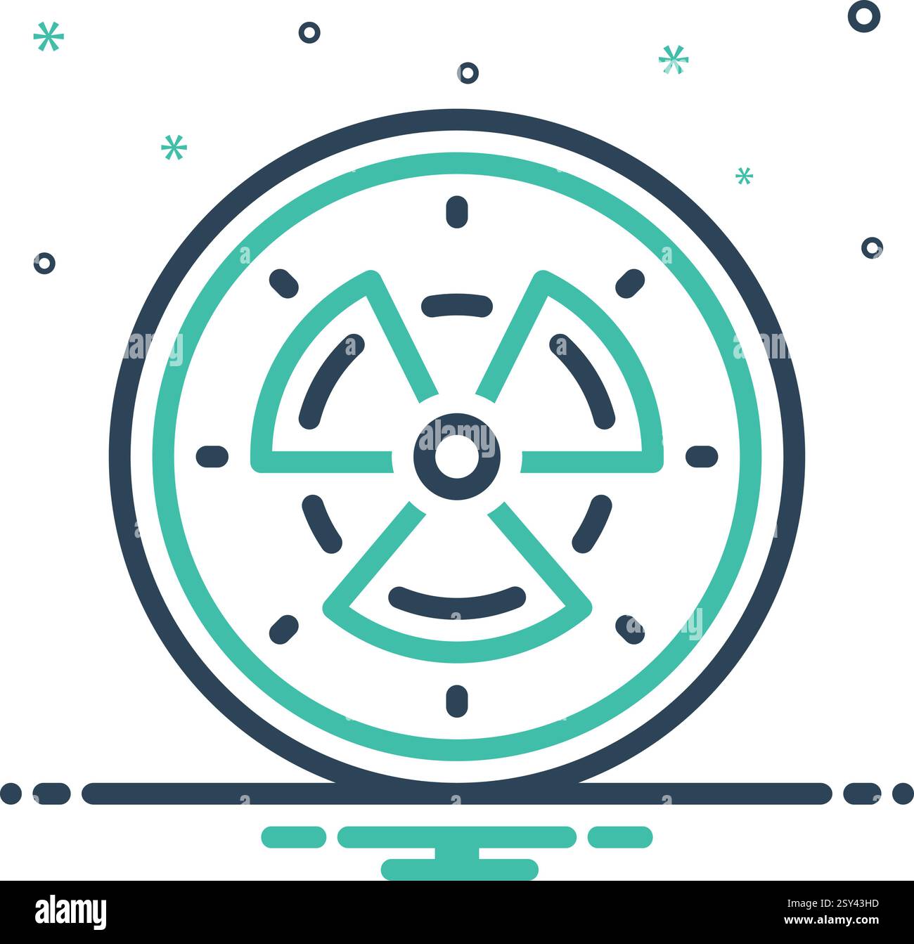 Icon for toxic, nuclear Stock Vector Image & Art - Alamy