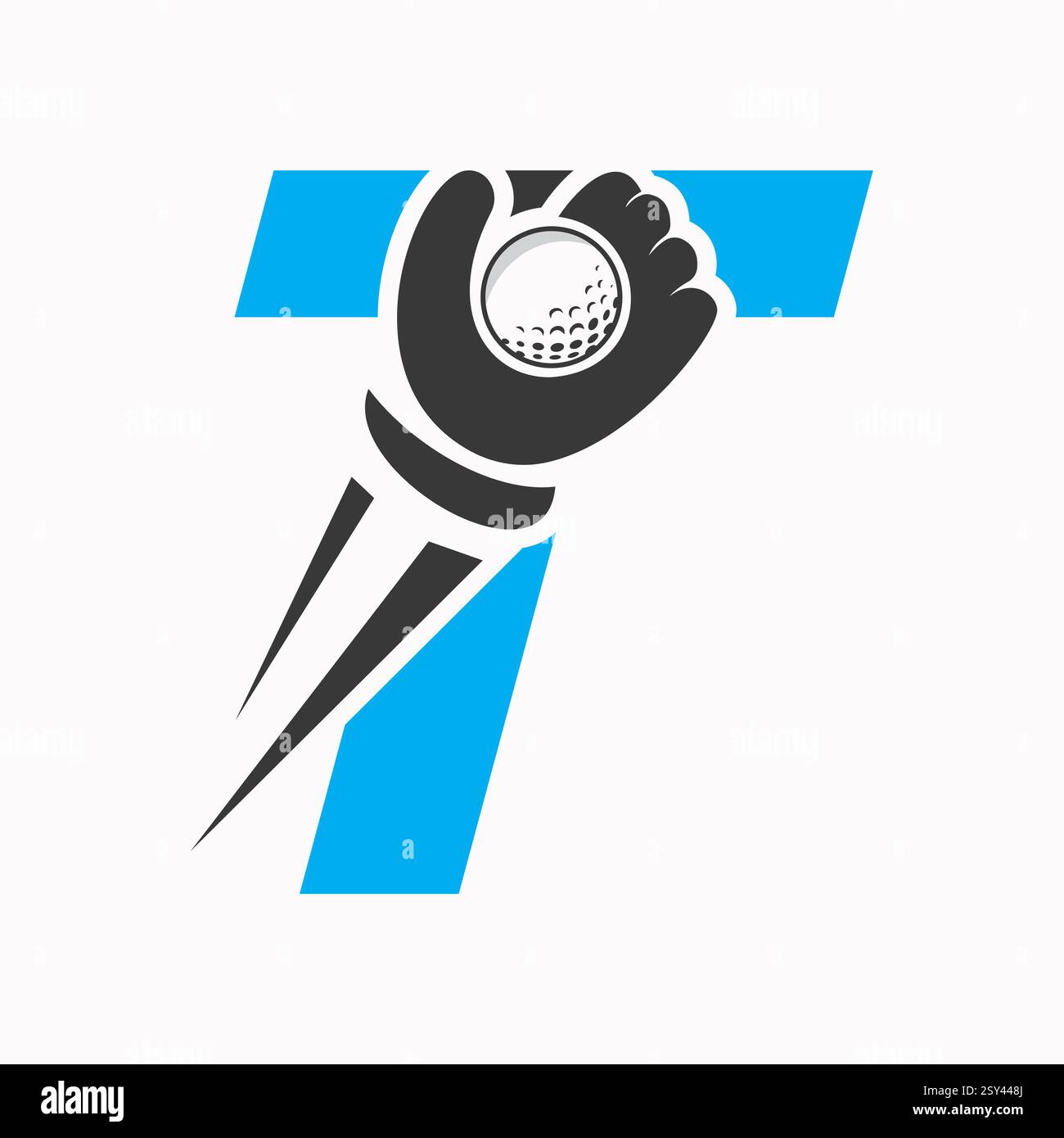 On golf course hand Stock Vector Images - Alamy