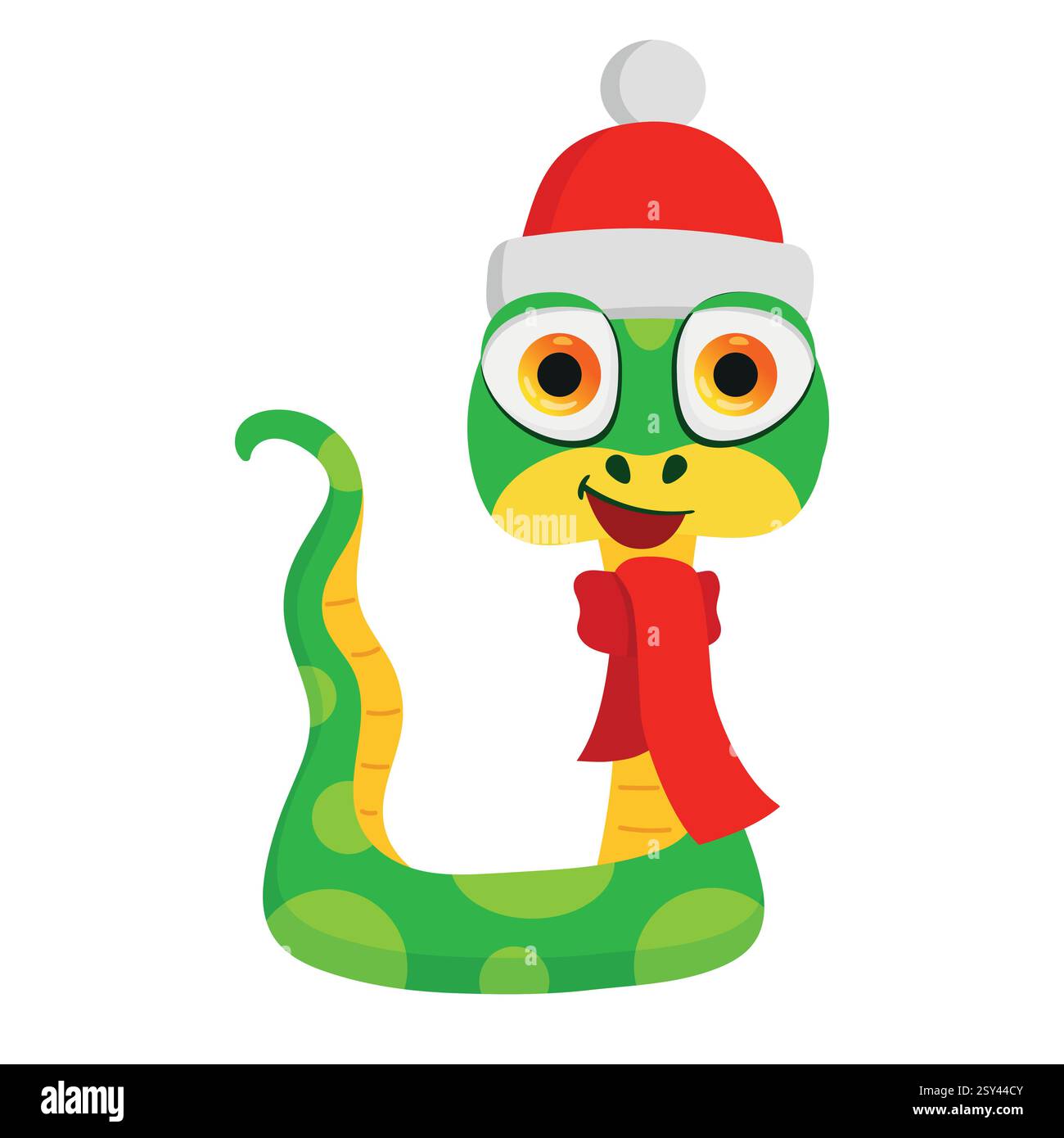 Cute snakes . Chinese New Year symbol. Chinese horoscope zodiac sign ...