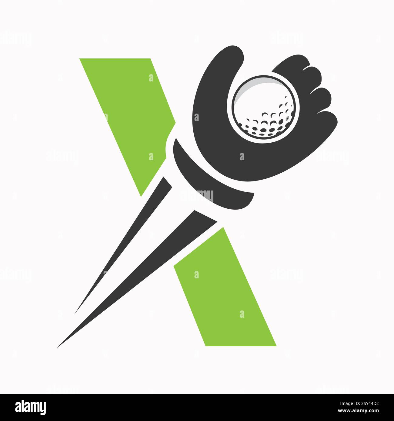 X golf Stock Vector Images - Alamy