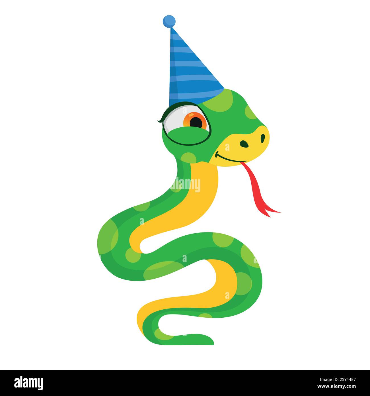 Cute snakes . Chinese New Year symbol. Chinese horoscope zodiac sign ...